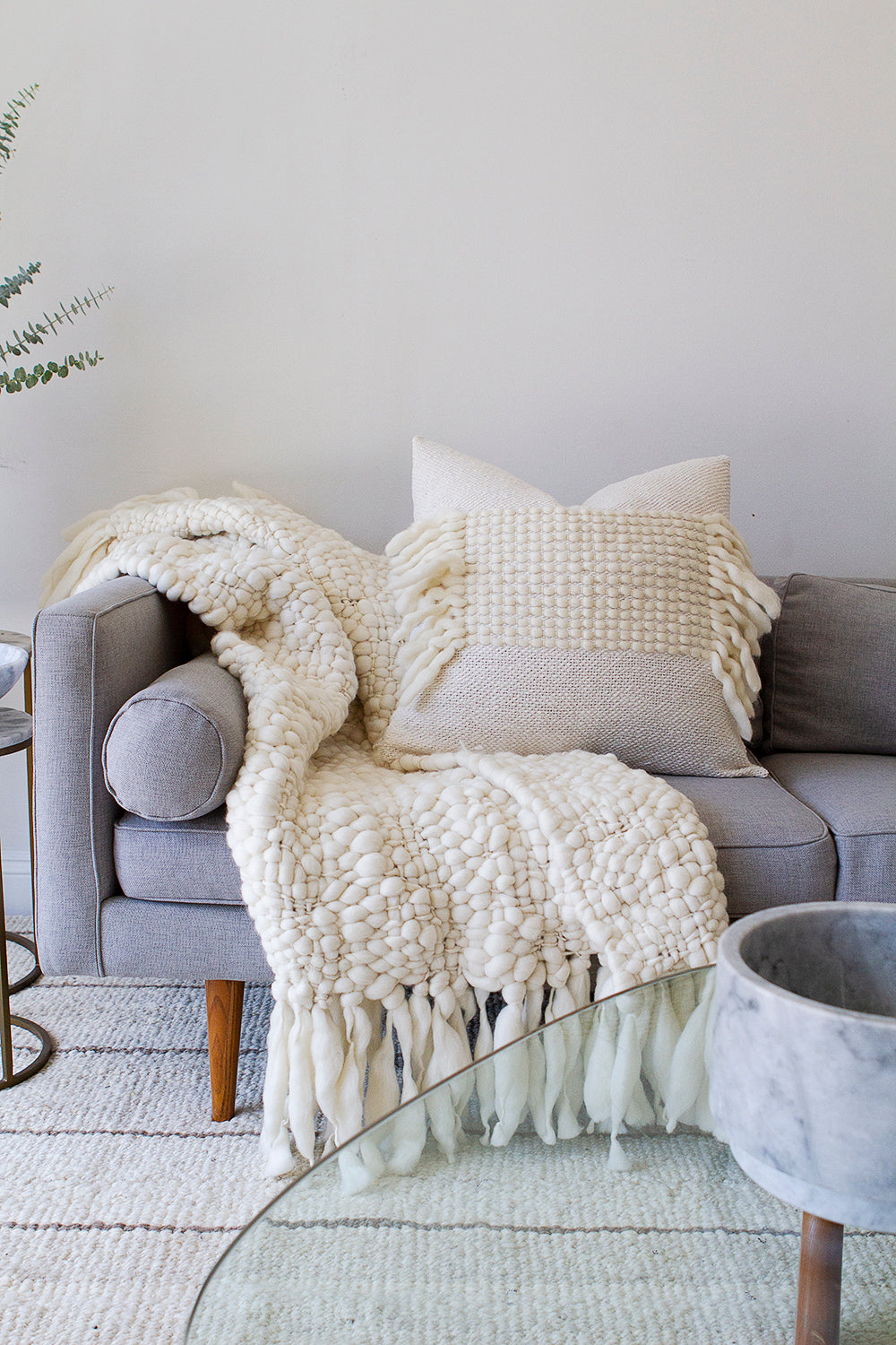 100% Merino Wool Throw Organic Modern Style Cloud Soft – atacama home